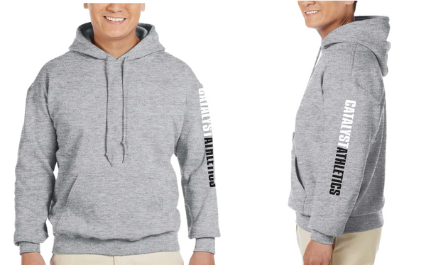 Catalyst Classic Logo Gray Hoodie – Catalyst Athletics